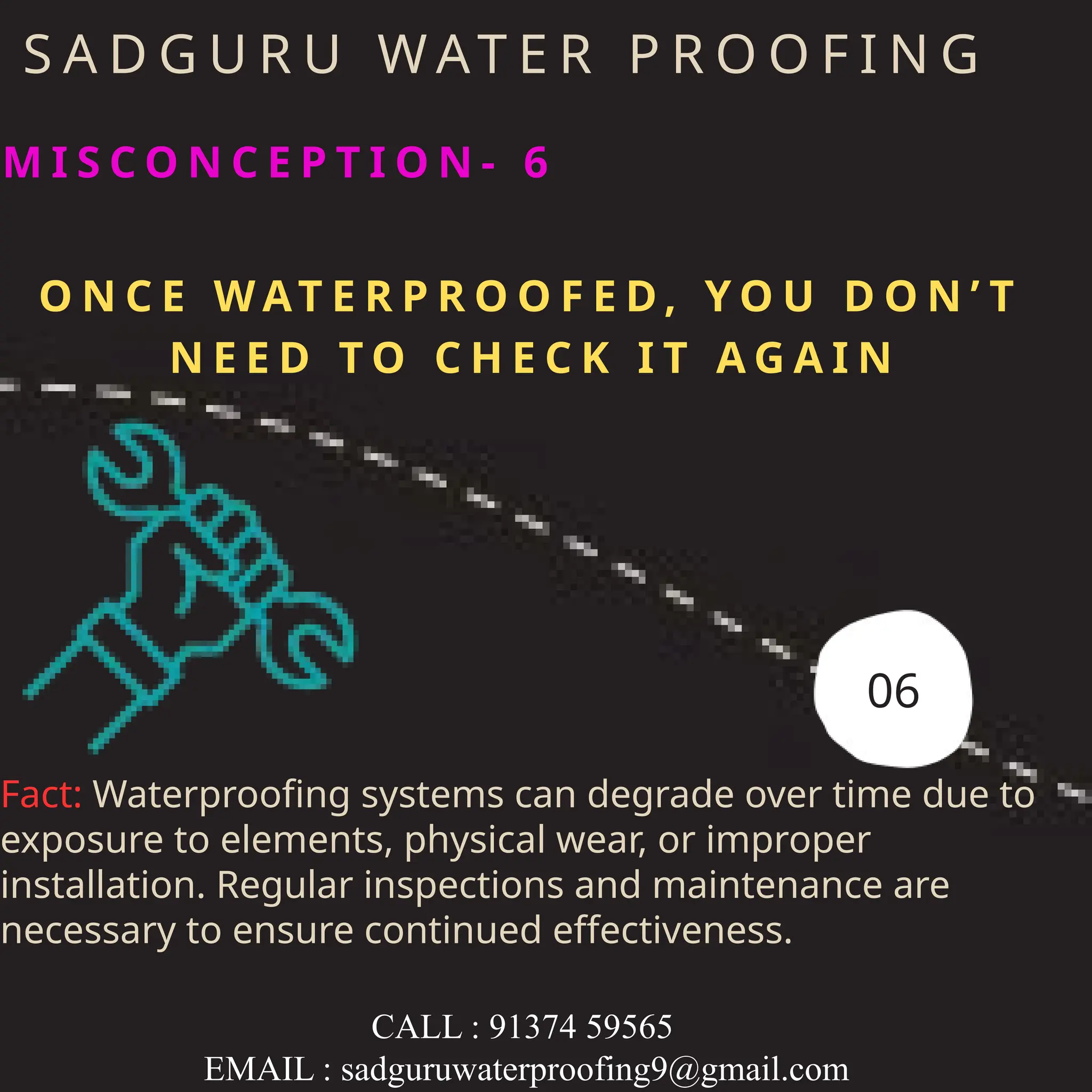 Water proofing Misconception & Myths , Facts | PPTX