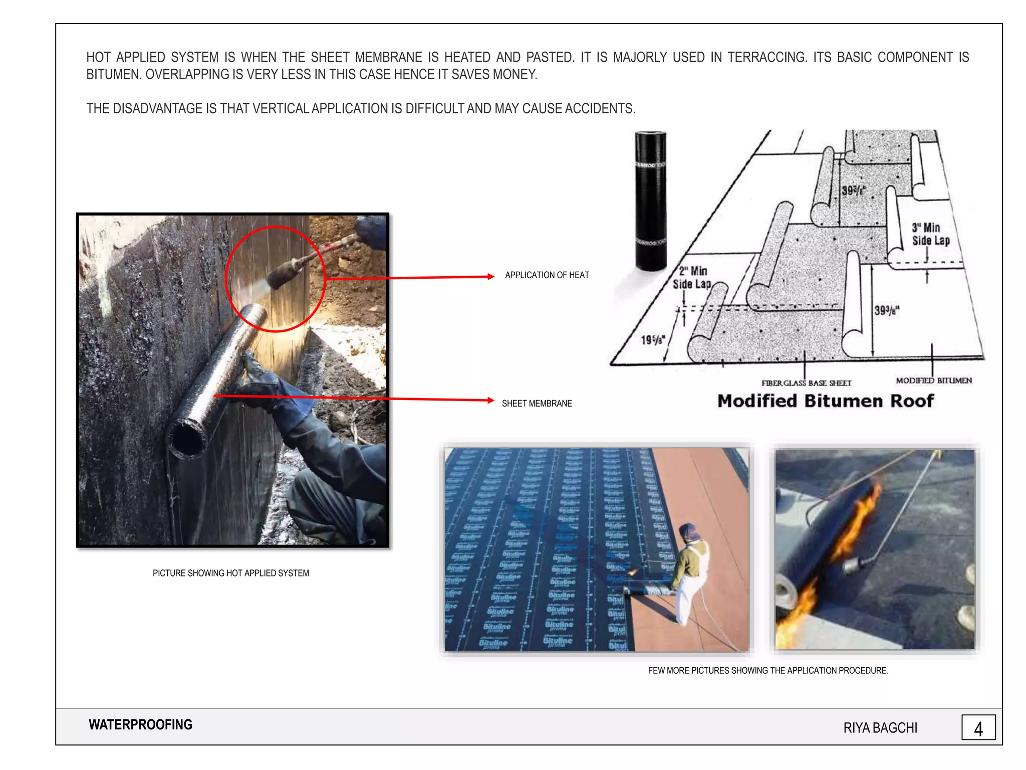 Waterproofing in building construction | PPTX