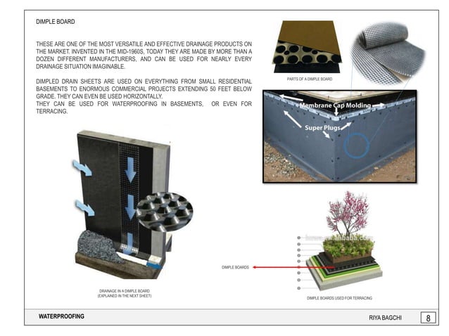 Waterproofing in building construction | PPTX