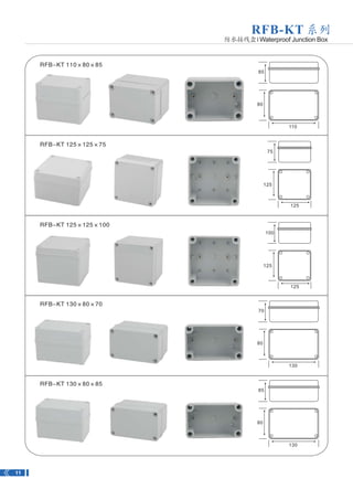 IP65 Waterproof junction box catalog | PDF