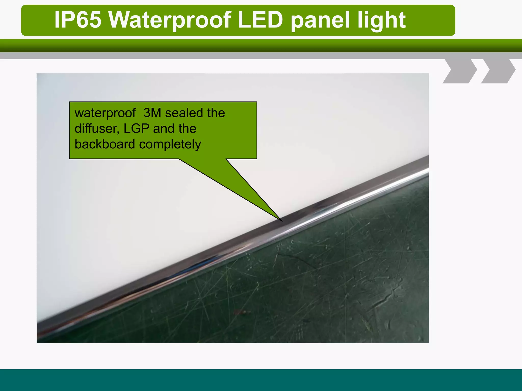 Waterproof led panel light ip65 | PPT