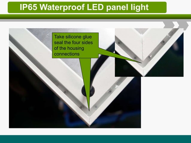 Waterproof led panel light ip65 | PPT