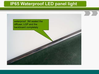 Waterproof led panel light ip65 | PPT