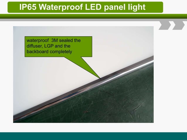 Waterproof led panel light ip65 | PPT