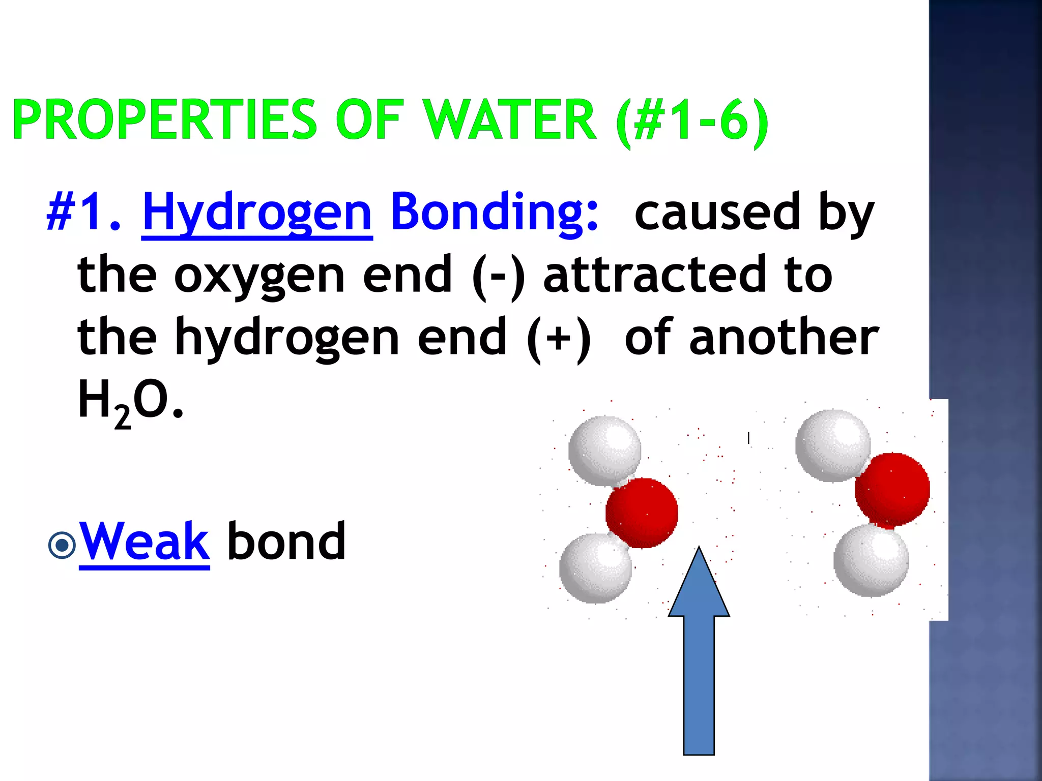 Water properties ppt | PPTX