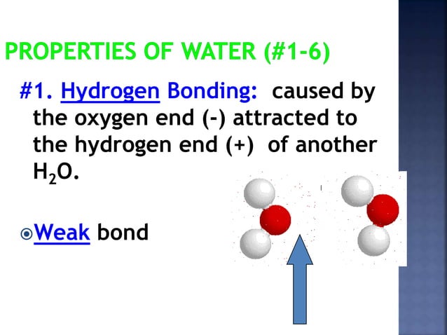 Water properties ppt | PPTX