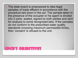 Water protection act | PPTX