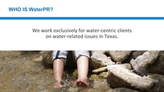 WaterPR - The Importance of Good PR & Communications | PDF