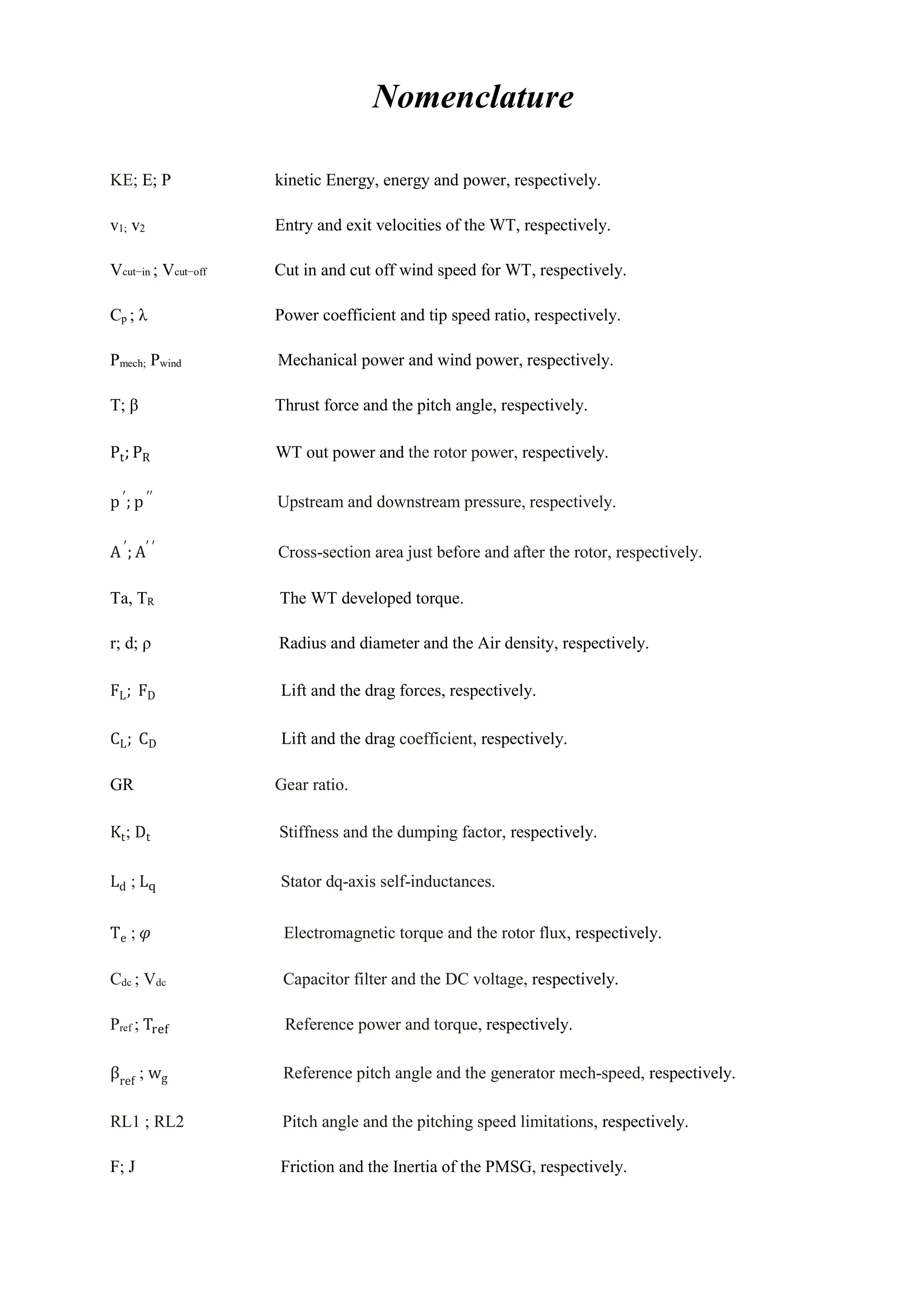 Water Pumping Based On Wind Turbine Generation System Pdf Physics Science