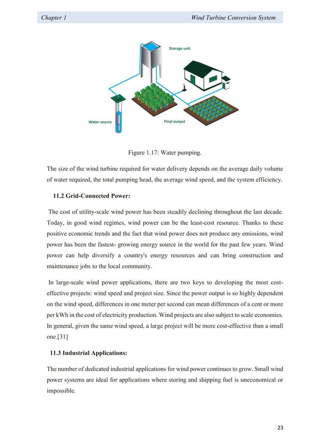 Water Pumping Based On Wind Turbine Generation System Pdf Physics Science