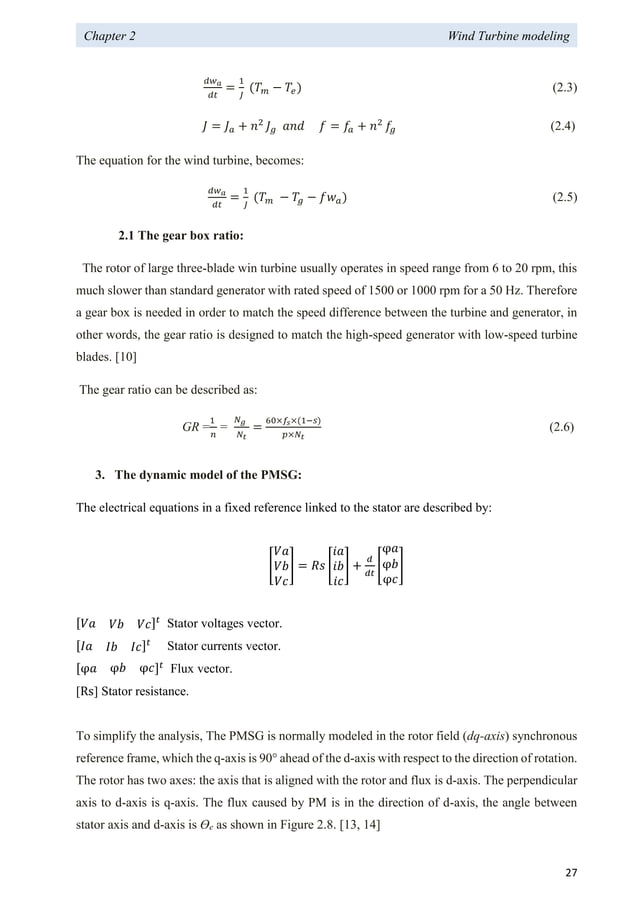Water Pumping Based On Wind Turbine Generation System Pdf Physics Science