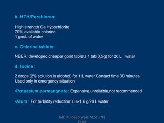 Water purification | PPT