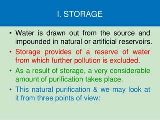 Water purification at large scale | PPTX
