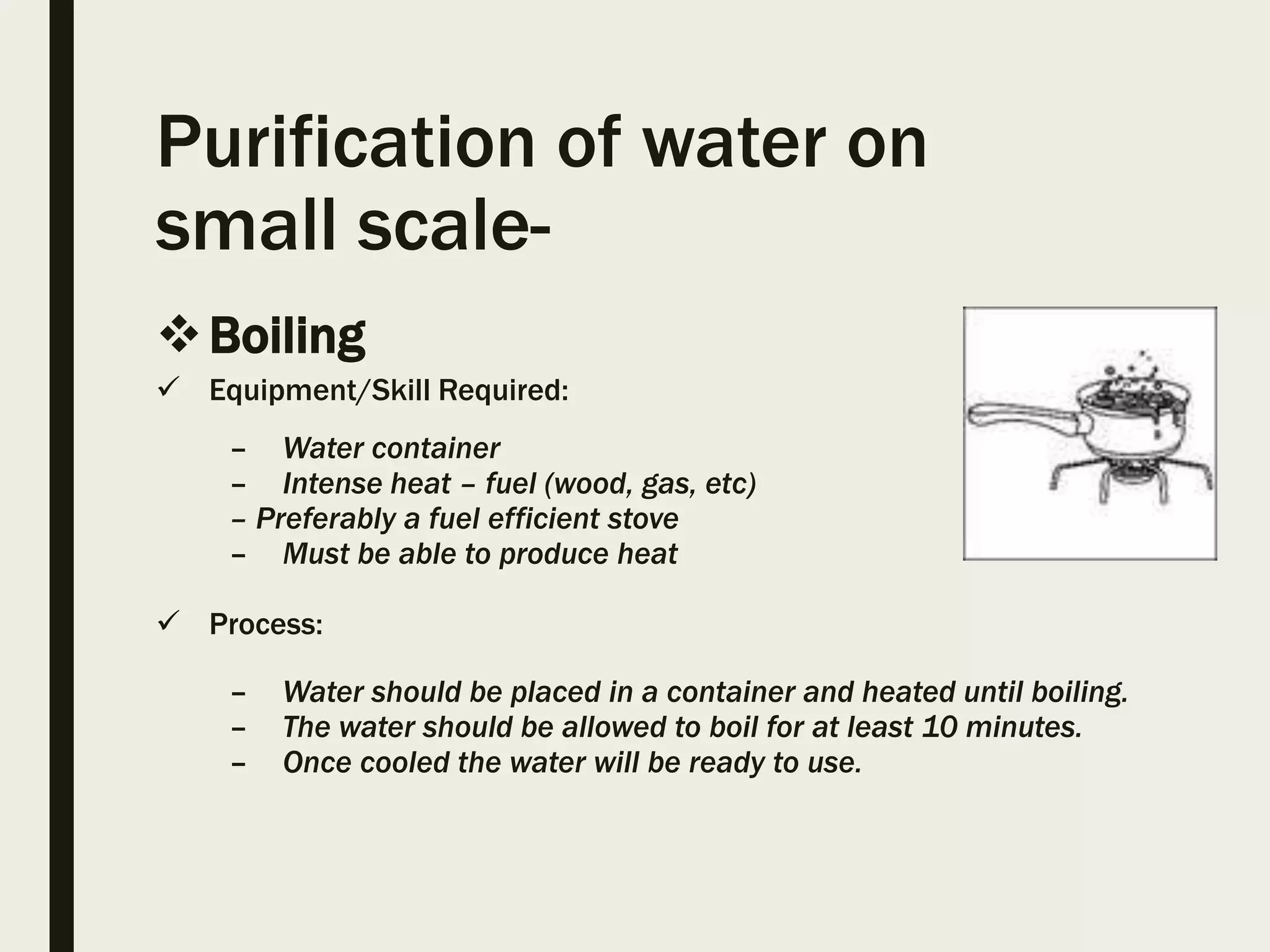 Water purification by samrat gurung | PPTX | Indoor Environmental ...