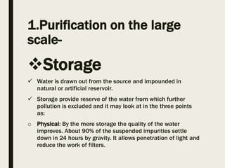 Water purification by samrat gurung | PPTX