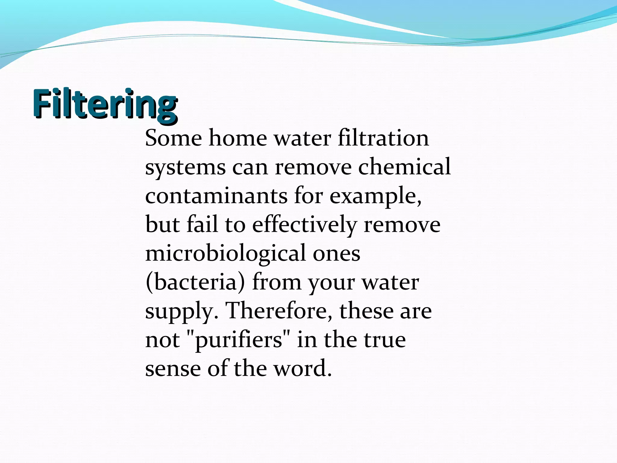 Water purification methods | PPT