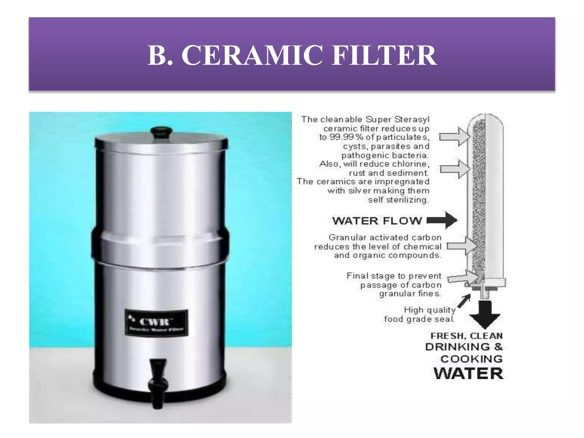 Water purification methods | PPTX