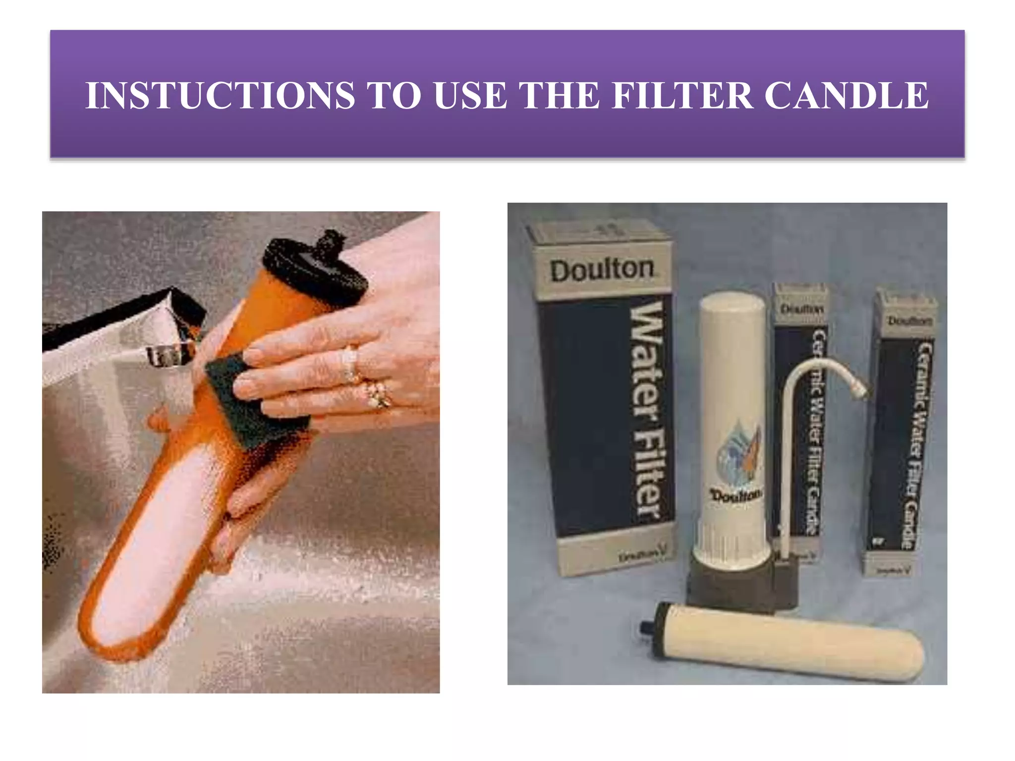 Water purification methods | PPTX
