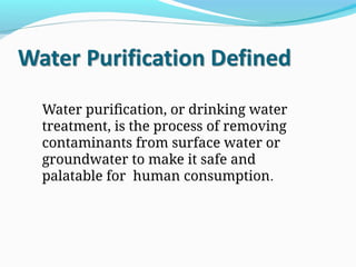 Water Purification Methods (Grades 7 - 9) PowerPoint.pptx