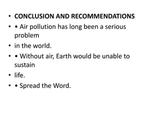 Environment and health | PPT