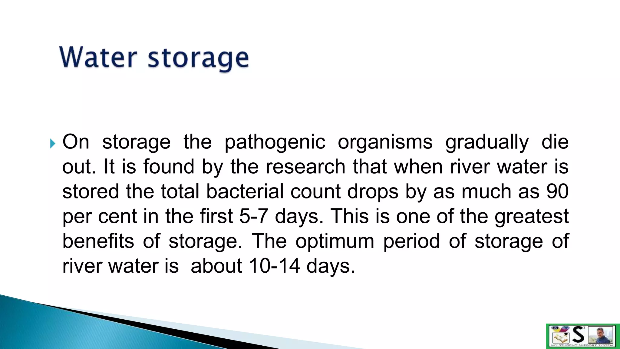 Water purification on large scale in english | PPTX
