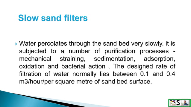Water purification on large scale in english | PPTX