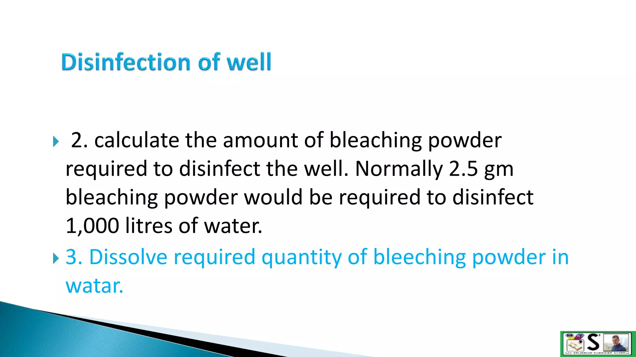 Water purification on small scale in english | PPTX