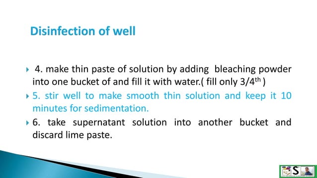 Water purification on small scale in english | PPTX