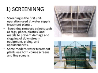 Water purification process | PPTX