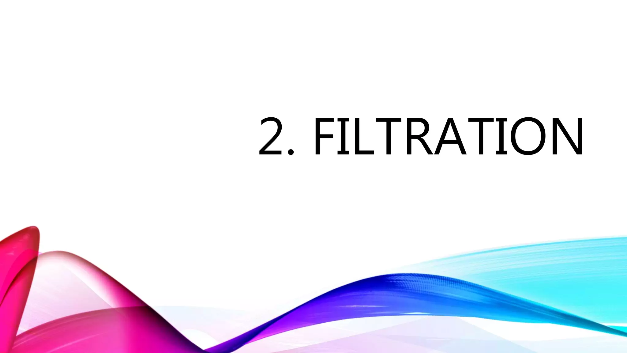 Water purification - large scale | PPTX