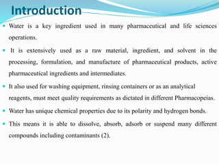 Water purification system | PPTX