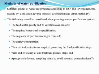 Water purification system | PPTX