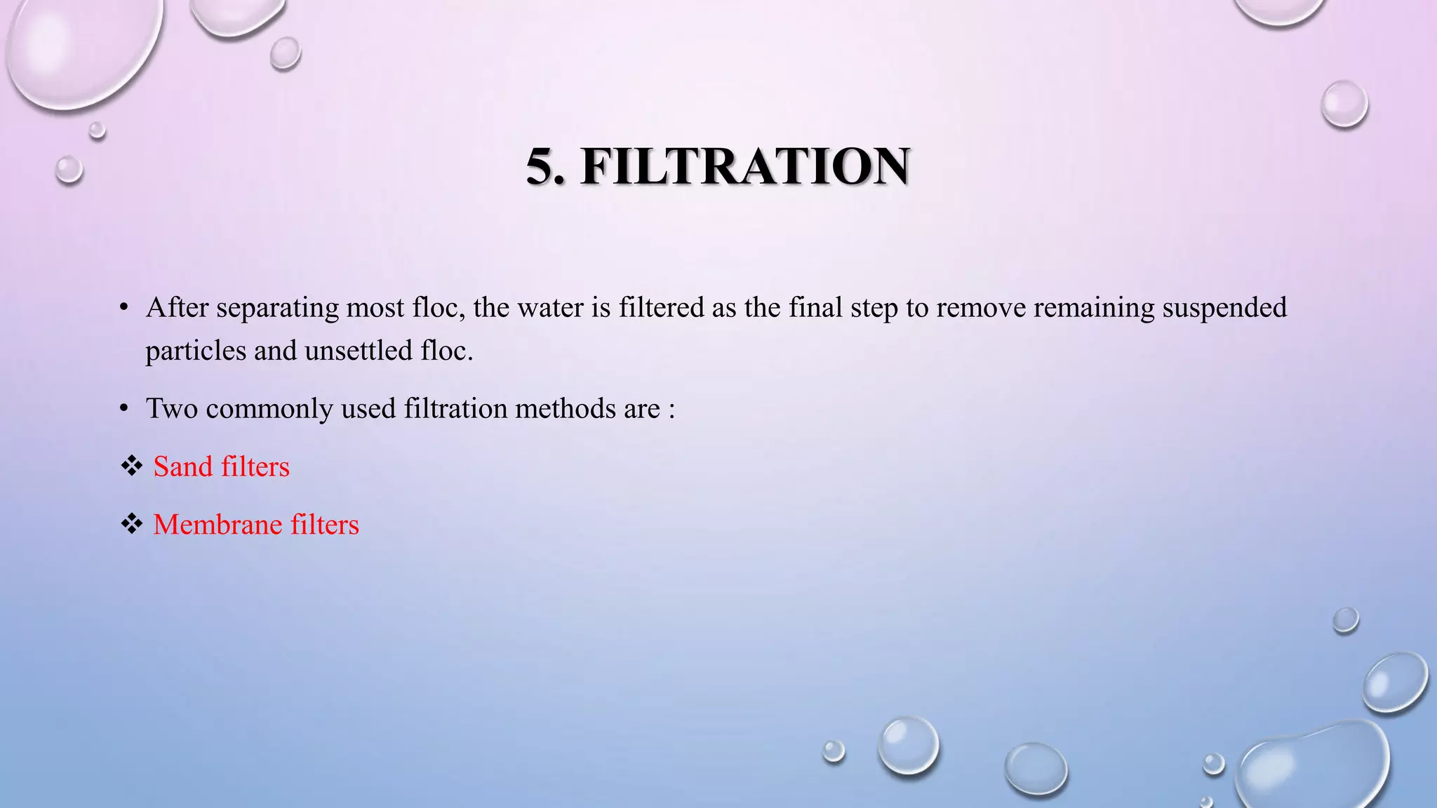 Water purification techniques | PPT