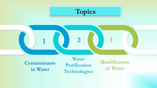 Water qualification | PDF