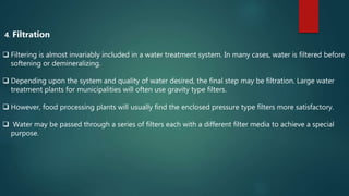 SIMPLE NOTES ON WATER HARDNESS AND SOFTENING METHODS | PPTX