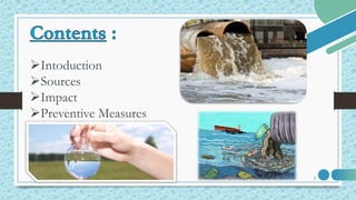 Water quality & Water Pollution | PPTX