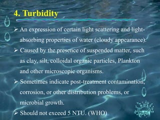 Water quality Analysis (Procdure, Physcial , Chemical and Biological ...