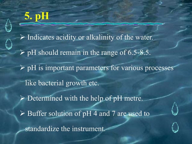Water quality Analysis (Procdure, Physcial , Chemical and Biological ...