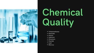 Water quality chemical analysis and parameters | PPT
