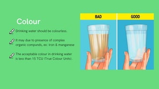 Water quality chemical analysis and parameters | PPT