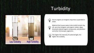 Water quality chemical analysis and parameters | PPTX