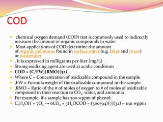 Water quality assessment | PPTX