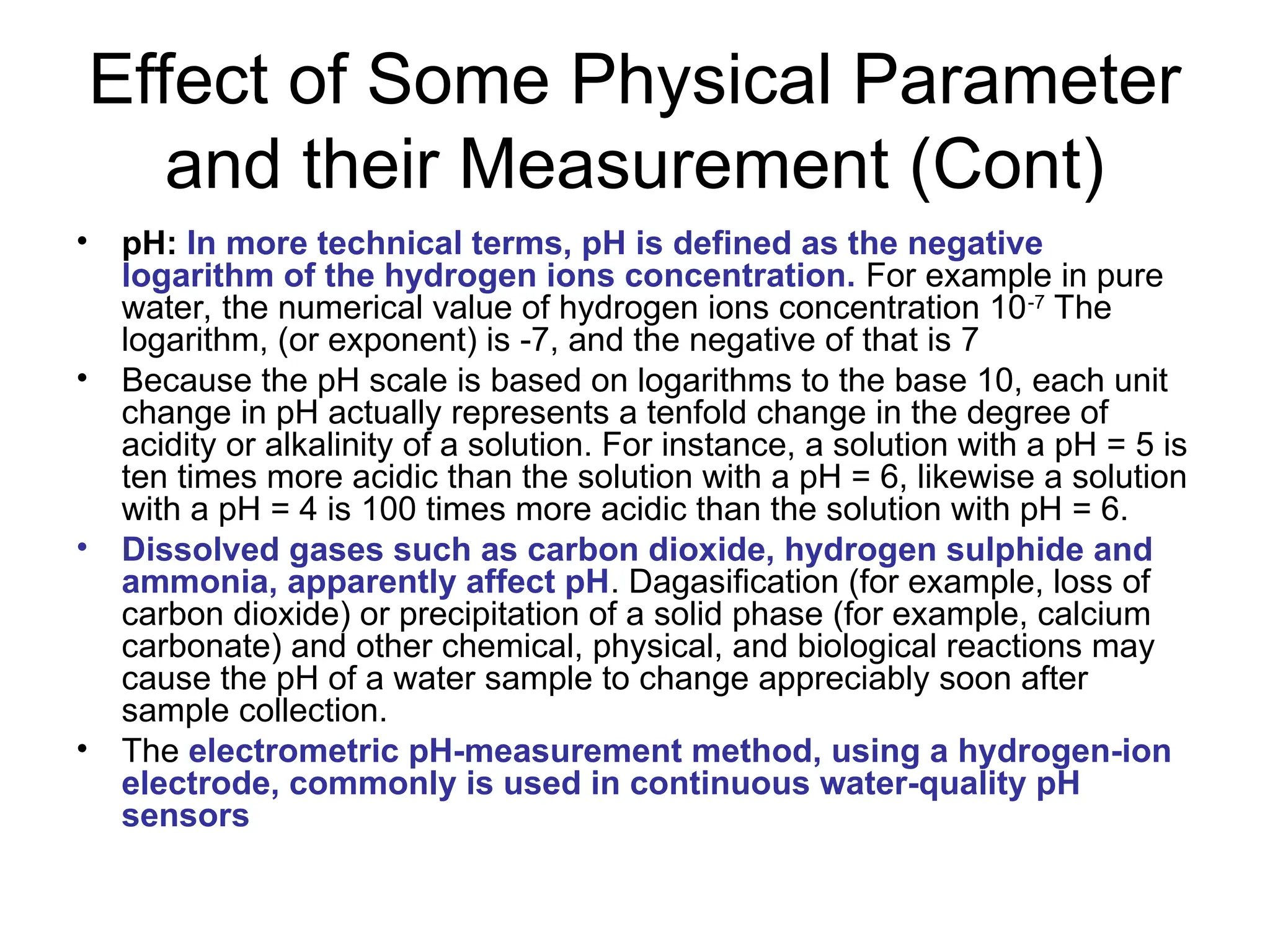 Water Quality and ph of water analysis project | PPT