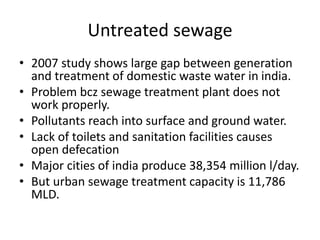 Water quality deterioration factors | PPTX