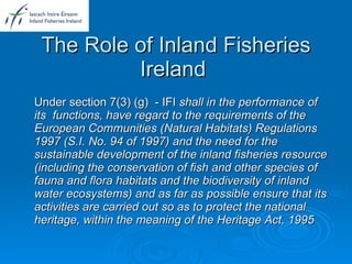 Water quality & fisheries | PPT