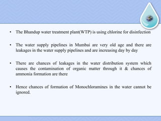 Water Quality In Mumbai : Chlorinated Compounds In Potable Water | PDF