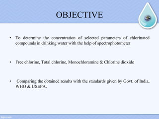 Water Quality In Mumbai : Chlorinated Compounds In Potable Water | PDF