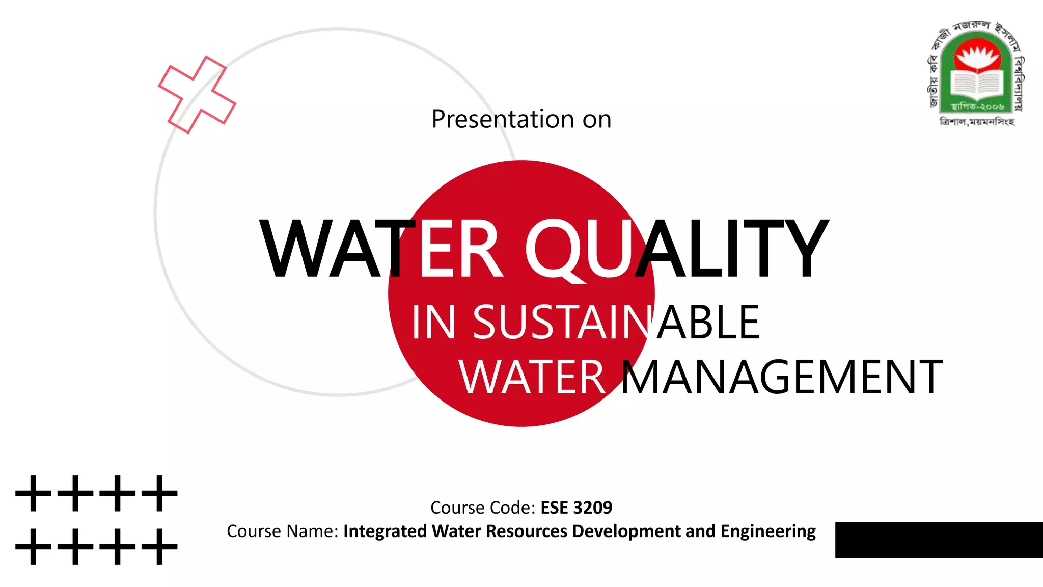 Water Quality in Sustainable Management.pptx