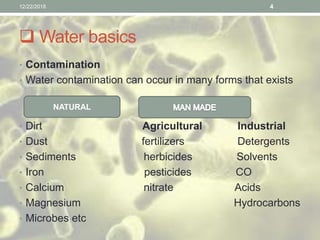 Water quality laboratories and different water quality testing | PPTX