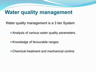 Water quality management | PPTX